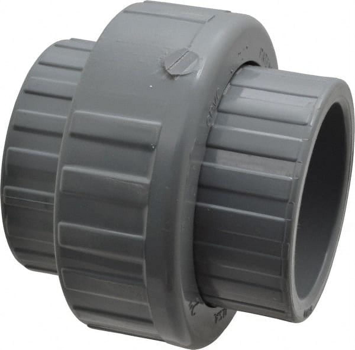 Value Collection 2" CPVC Plastic Pipe Union with EPDM O-Ring Schedule ...