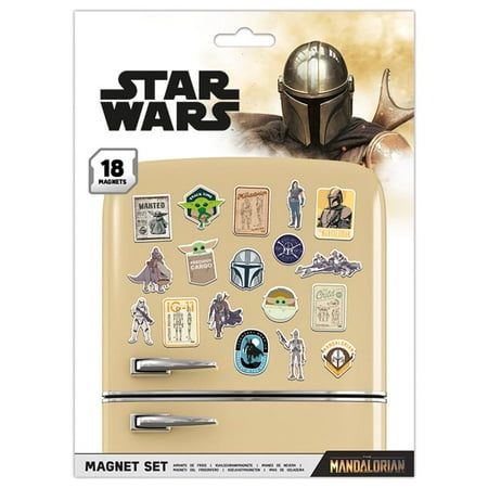 Star Wars: The Mandalorian Fridge Magnet Set (Pack of 18) - Walmart.ca