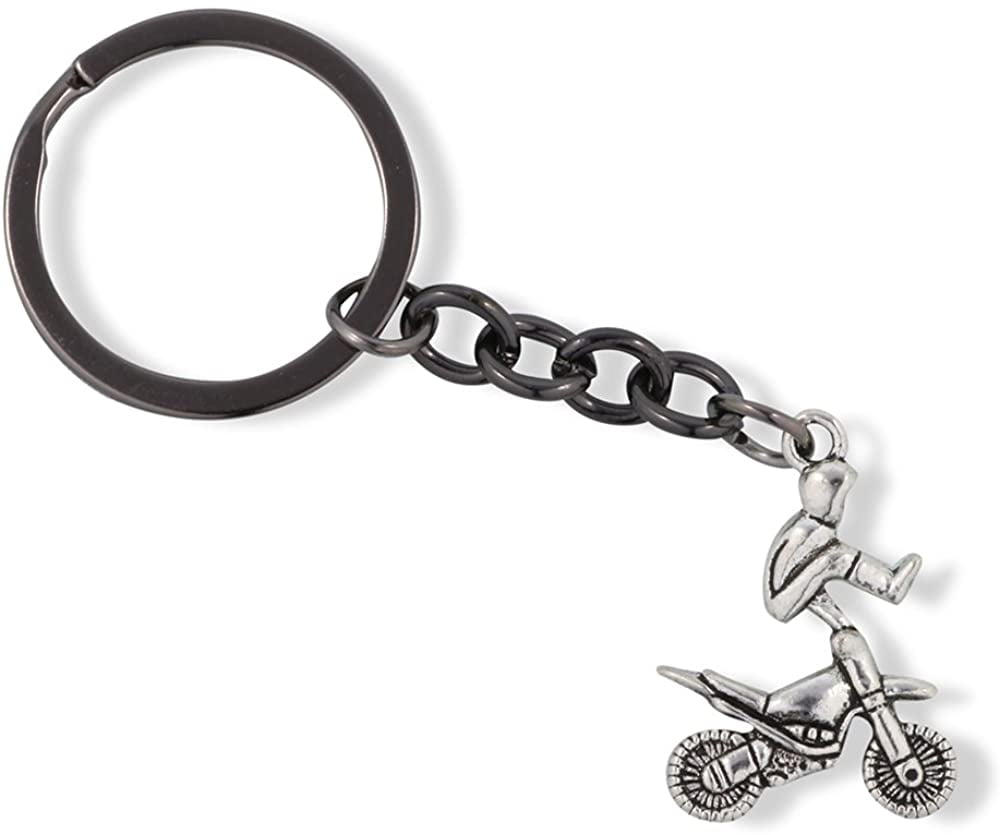 Emerald Park Jewelry Motorcycle Key Tag | an Exciting Motocross Moto ...