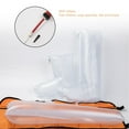 Yajisi 6‑Piece Inflatable PVC Splint Set with Air Pump – Multi‑Use Limb ...
