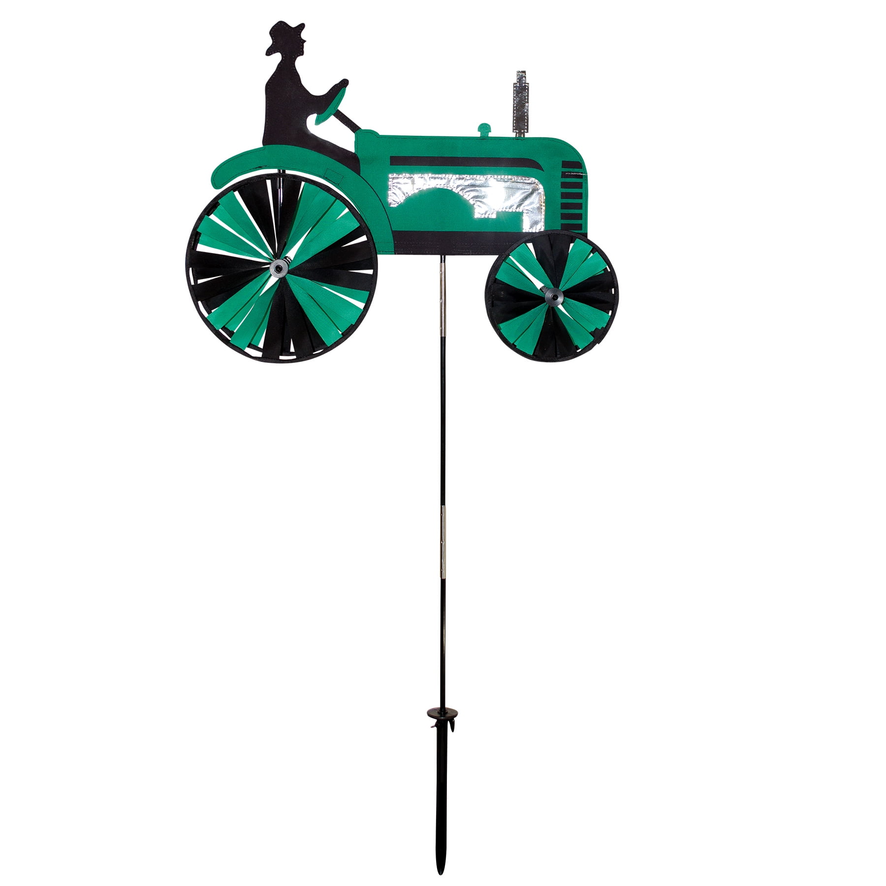In The Breeze 2506 — 24-inch Green Tractor Ground Spinner — Fun Farm ...