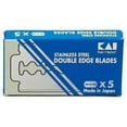 KAI Stainless Steel Double Edge Razor Blades-180 Blade Pack - Walmart.com