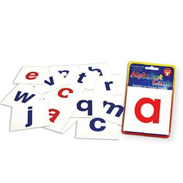 Alphabet Cards A-Z Lower Case Letters - Walmart.com - Walmart.com