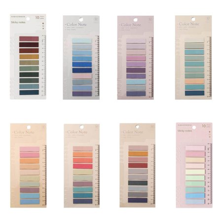 destyer Pastel Color Index Tabs Aesthetic Classification for Notebooks ...