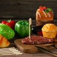 Hyjoy 200 Pcs 3.94 Inch Assorted Steak Markers Wood Meat Marker Sticks ...