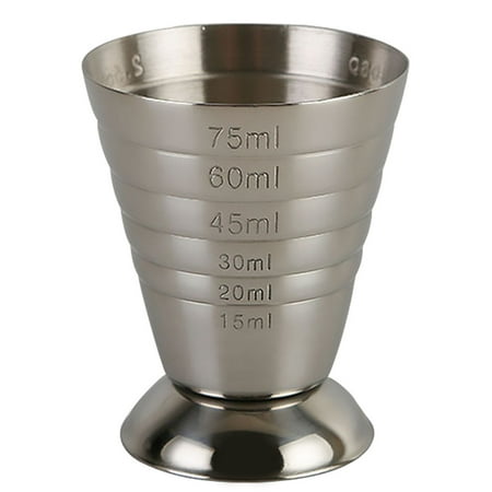 Magic Measuring Cup 75ml Stainless Drinks Measuring Tool; Stainless ...