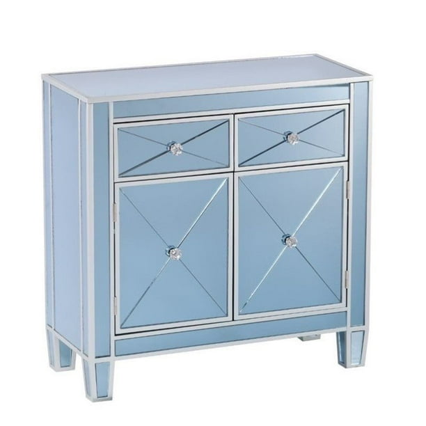 Southern Enterprises Mirage Colored Mirrored Accent Cabinet in Bronze ... Southern Enterprises Mirage Colored Mirrored Accent Cabinet in Bronze ...