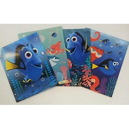 Disney Pixar Finding Dory 2-Pocket Assorted Portfolio Folders- 2 Pack ...