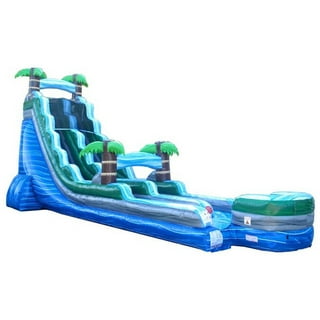 TentandTable Wild Rapids Inflatable Water Slide with Blower, 21 ...