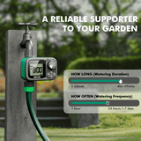 RESTMO Sprinkler Timer, Garden Hose Water Timer, Outdoor Faucet, Lawn ...