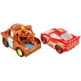Mattel Disney Pixar Cars Track Talkers Mater, Lightning McQueen Talking ...