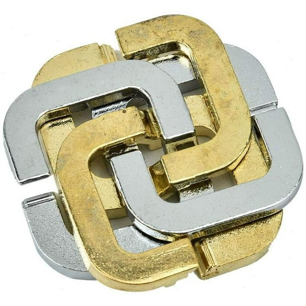 Unlock Toy Metal Wire Puzzle Set Brain Teaser IQ Test Disentanglement ...