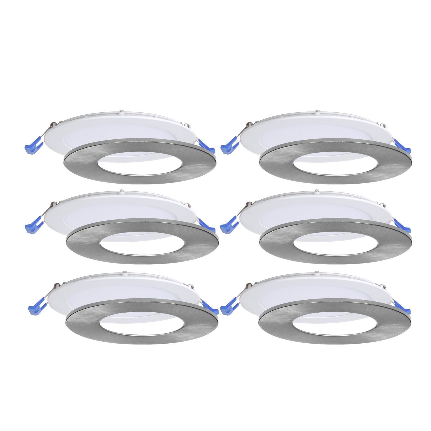 Click here for Nadair  6 Led Recessed Ultra Slim Lights  6-Pack... prices