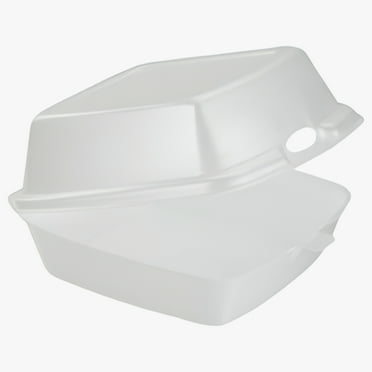 Stock Your Home 6x6 Clamshell Take Out Boxes (50 Pack) Small 1 ...