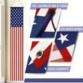 Anley American Flag Pull-Down Door Banners Porch Signs (2 Pieces) USA ...