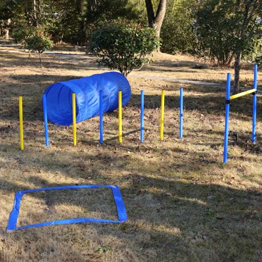 6' Dog Agility Dog Walk, Aluminum with Rubber Surface - Walmart.com