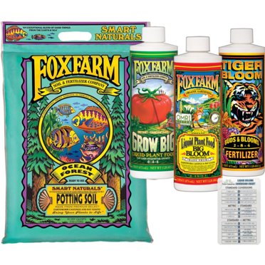 FoxFarm Plant Food 1 qt 100% Organic - Walmart.com
