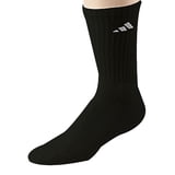 Adidas Men's XL Black Athletic Cushioned Crew Socks, 6-Pair Pack (Shoe ...