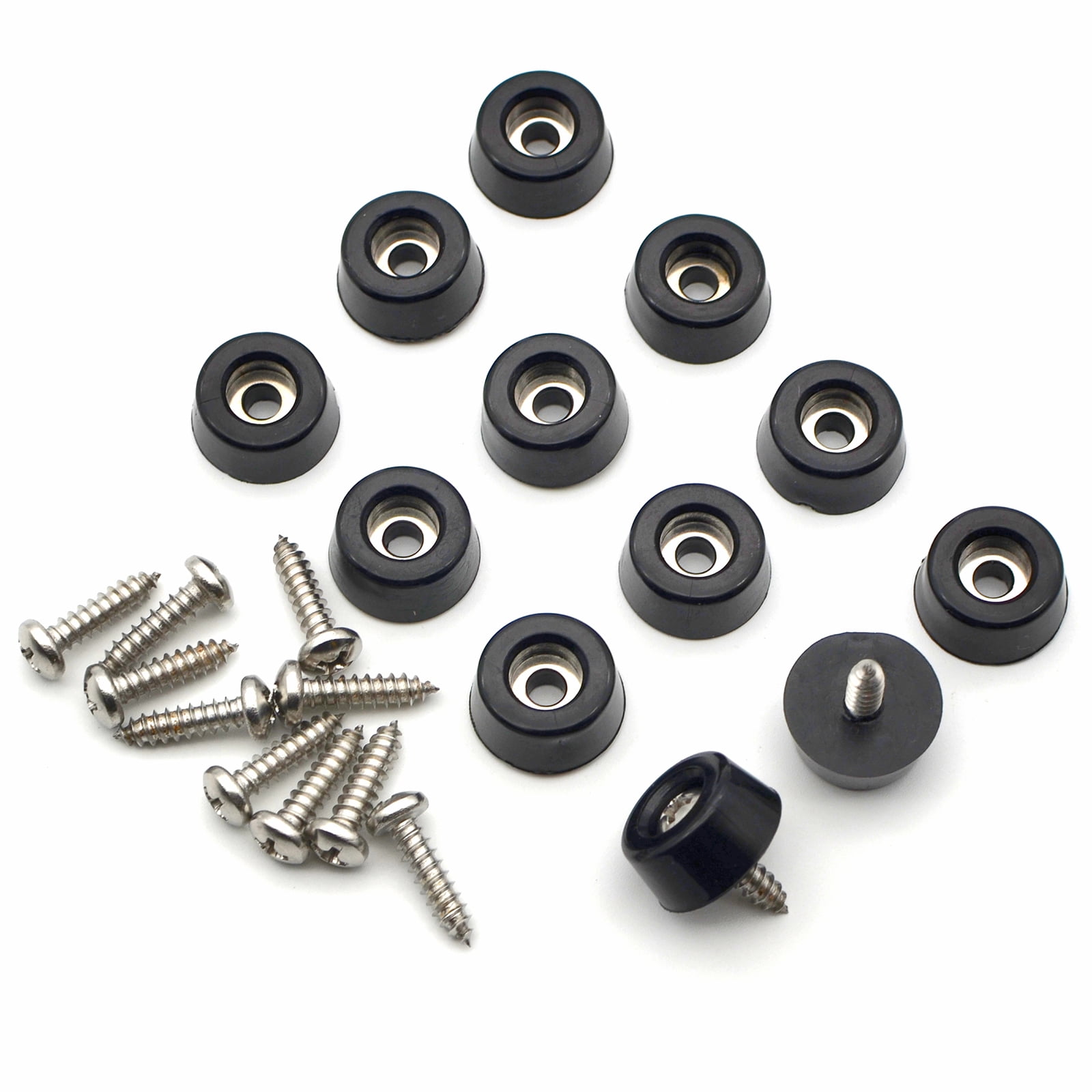 Small Rubber Feet for Cutting Board with Stainless Screws, D18 x H8mm ...