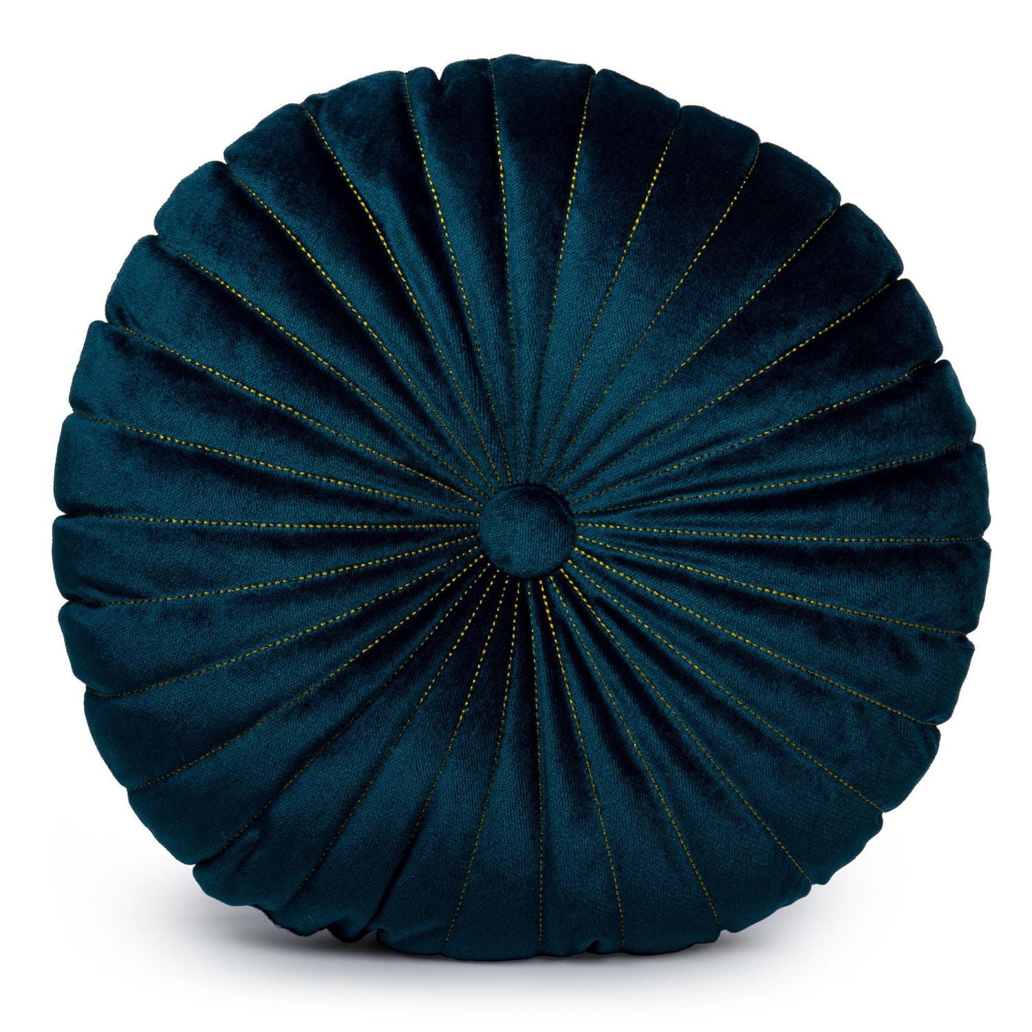 Click here for Truu Design Decorative Faux Velvet Round Throw Pil... prices