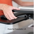"VIVO Height Adjustable Tabletop Standing Desk with Gas Spring Riser ...