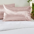 Great Bay Home 2-Pack Sateen Silk Microfiber Pillowcase (Standard ...
