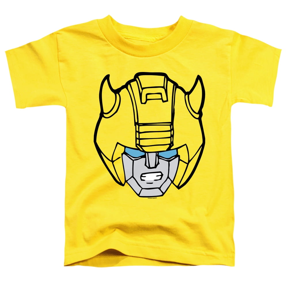Transformers Bumblebee Head S/S Toddler T-Shirt Yellow - Walmart.com
