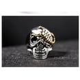 Alternative Titanium Steel Ring Exaggeration Hand Jewelry Punk ...