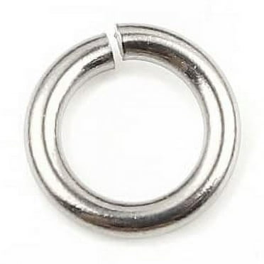 HDSupplies 100 Pieces - 304 Stainless Steel Jump Rings - 7mm - 17 Gauge ...