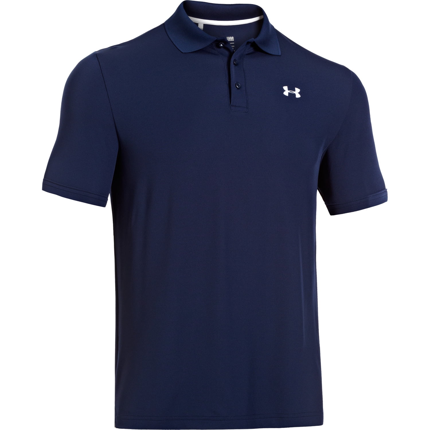 Under Armour Men s Performance Golf Polo Academy 408 Steel Small Walmart