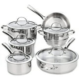 Cooks Standard Classic 11-Piece Stainless Steel Cookware Set - Walmart.com