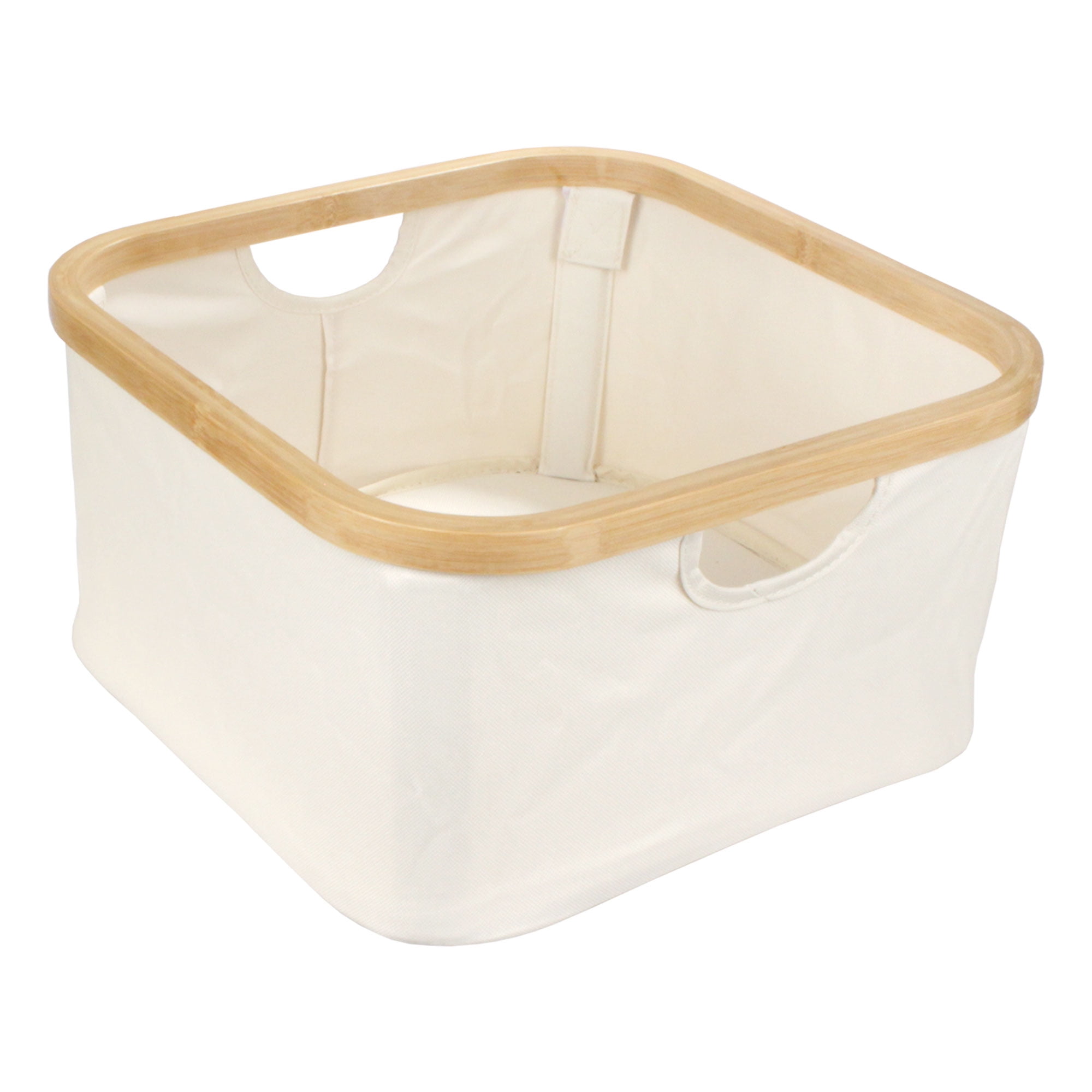 Foldable Bamboo Laundry Hamper without Lid - Decor Essentials for Any ...