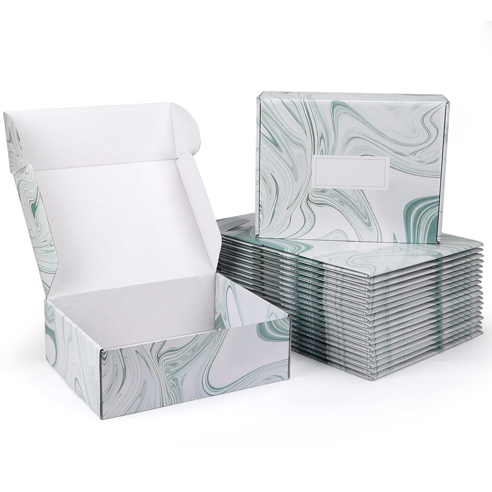 PHAREGE 20 Textured Pattern 12x9x4 Shipping Boxes, Corrugated Cardboard ...