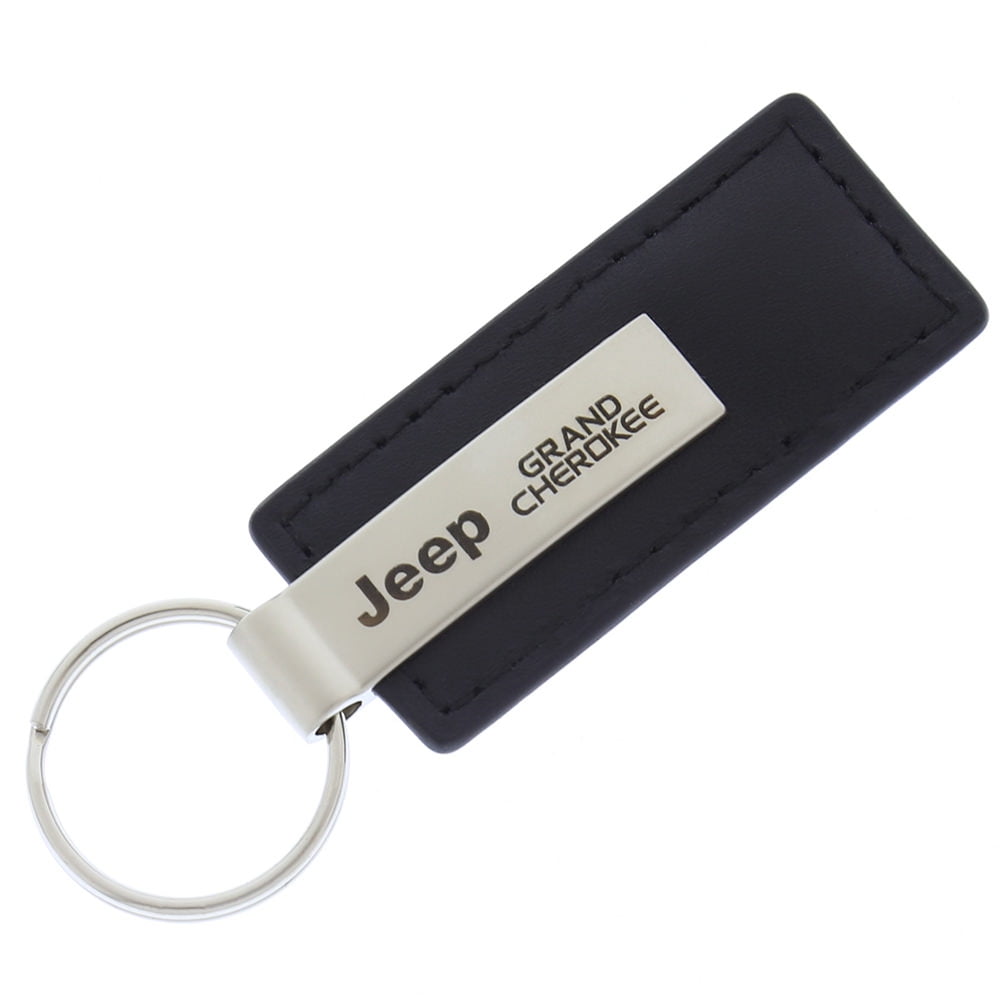 Jeep Grand Cherokee Keychain & Keyring - Premium Leather - Walmart.com