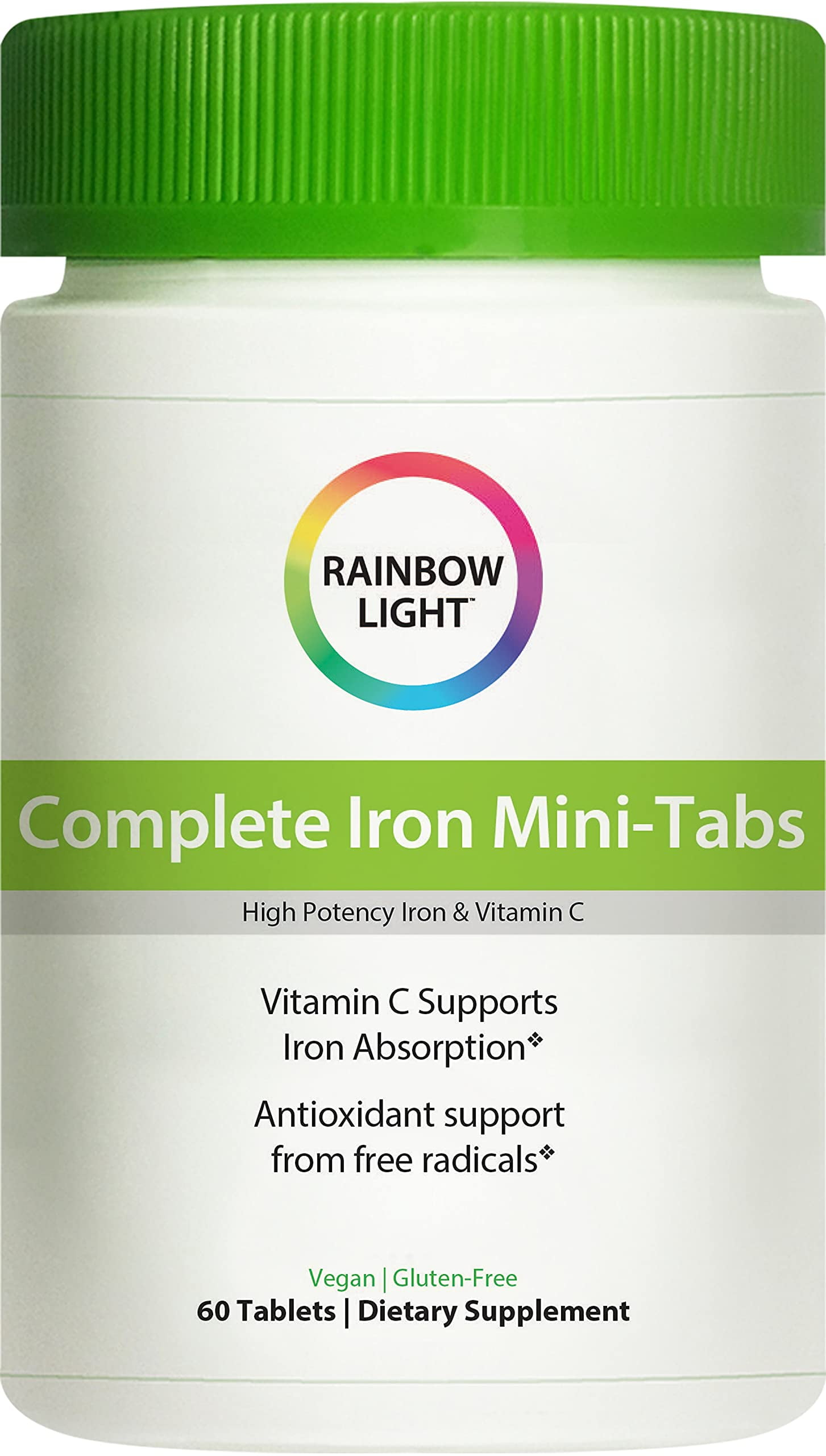 Suplemento Rainbow Light Complete Iron Mini-Tabs 60 tabletas | Walmart ...