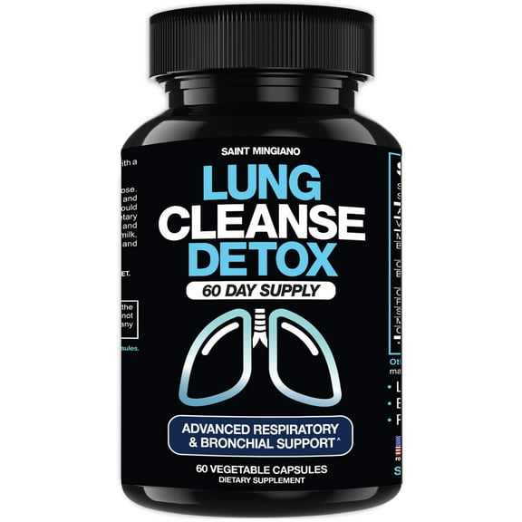 Pure Lungs Support – 10-in-1 Lung Cleanse & Detox Supplement for ...