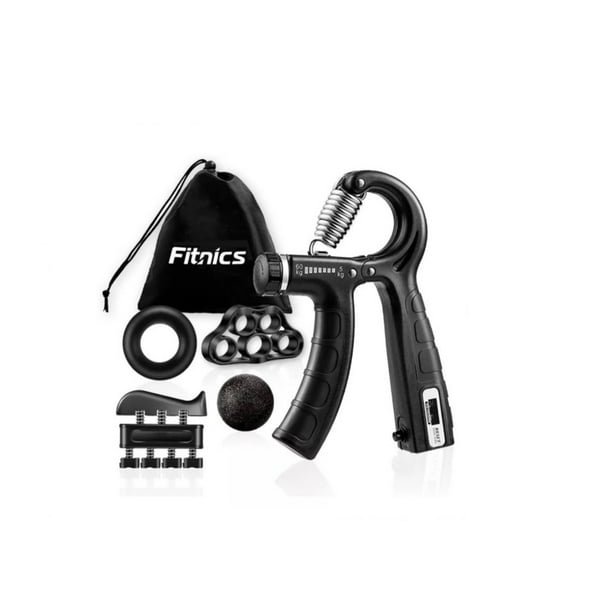 Set de Empuñaduras Fitnics 10-60 kg Para Ejercitador de Manos y Antebrazos | Bodega Aurrera en línea