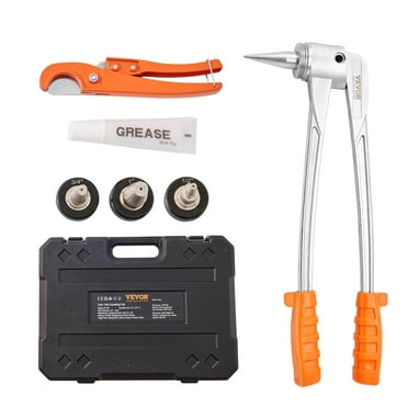Yescom PEX Expansion Tool Kit Tube Expander with 1/2" 3/4” 1” Expander ...
