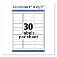 Free Shipping! Avery 5160 Easy Peel Address Labels, White, 1 x 2-5/8 ...