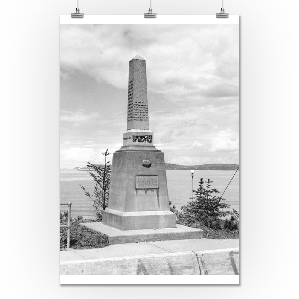 West Seattle, Washington - View of the Birthplace of Seattle Monument ...