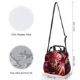Jujutsu-Kaisen Lunch Box, Reusable Portable Lunch Bag with Adjustable ...