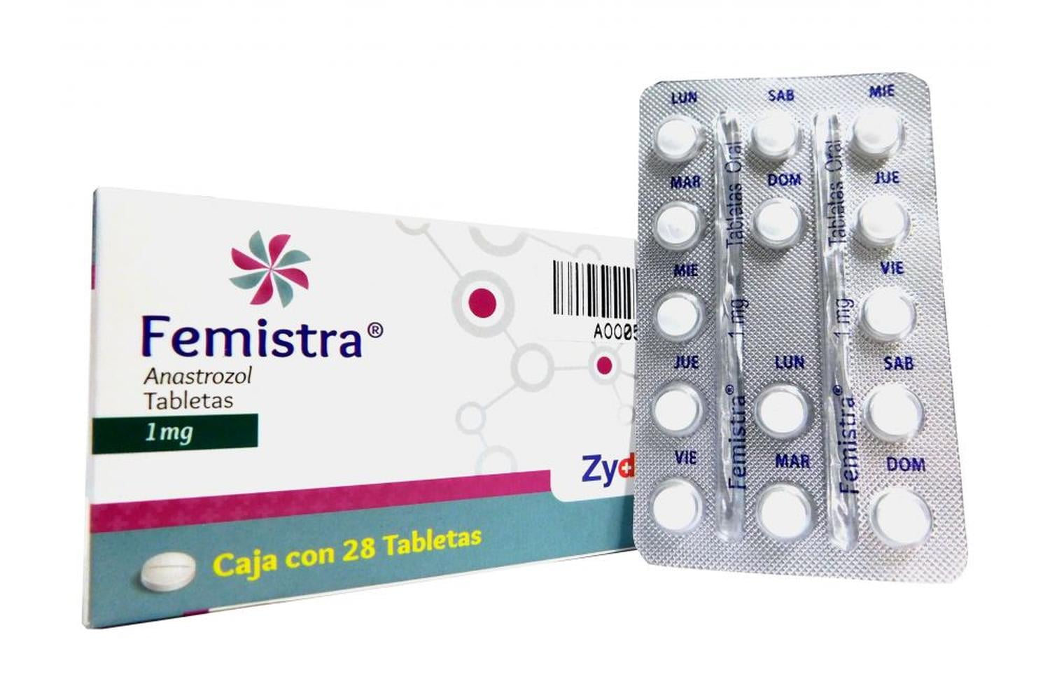 Femistra 1 mg Caja Con 28 Tabletas | Walmart en línea