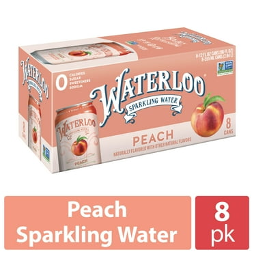 Waterloo Sparkling Water, Ruby Red Tangerine, 12 fl oz, 8 Pack Cans - Walmart.com