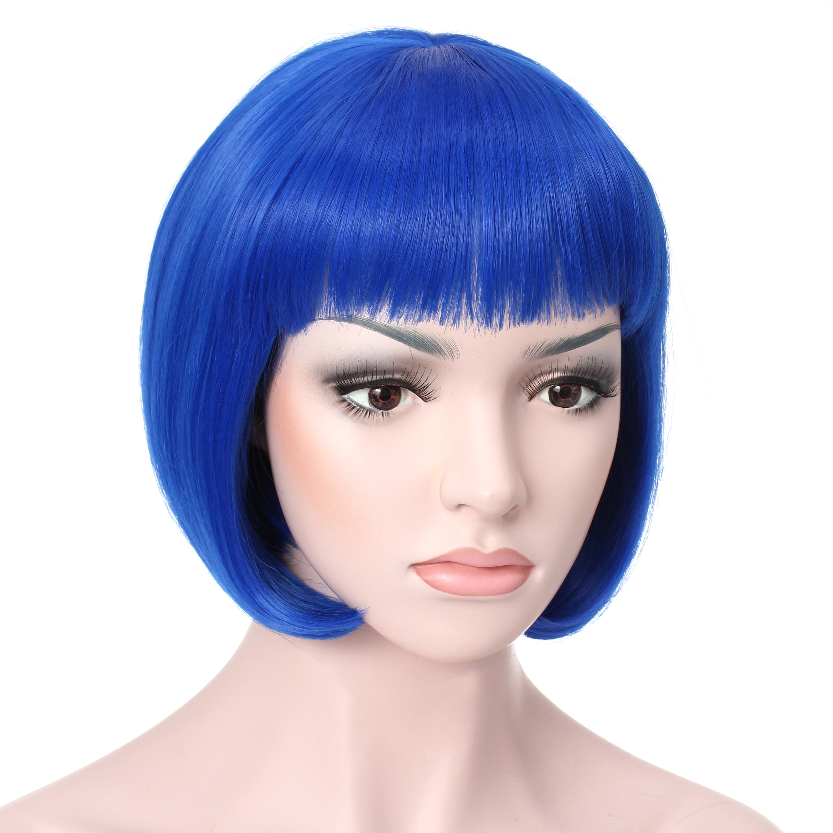 Onedor 10" Short Straight Hair Flapper Cosplay Costume Bob Wig (T2512 ...