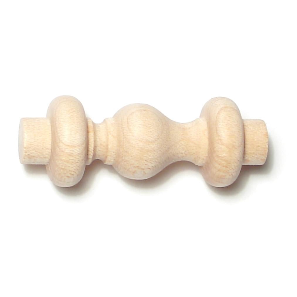 2-1/8" Birch Wood Gallery Rail Spindles (20 pcs.) - Walmart.com