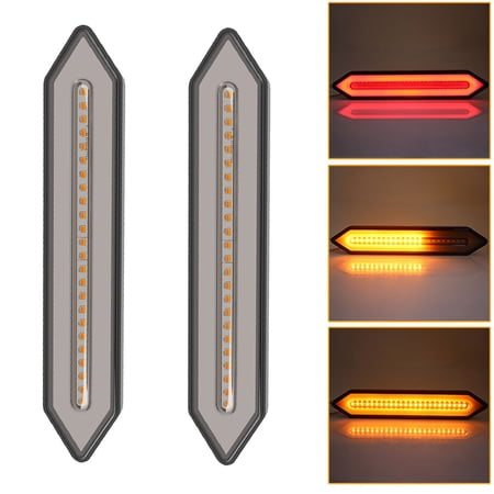 Top-Max 2 Pieces Rear Turn Signal Light LED Dynamic Taillights ...