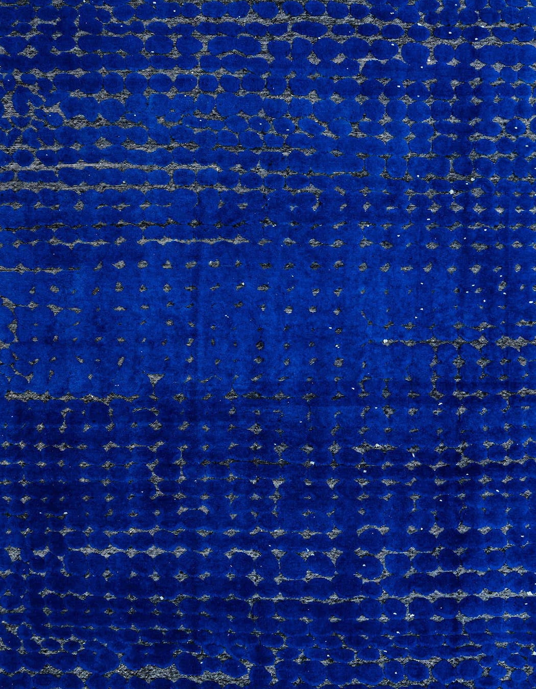 Ahgly Company Indoor Rectangle Abstract Blue Abstract Area Rugs, 5' x 8 ...