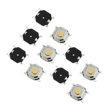 3x6x3.5mm Momentary Tact Tactile Push Button Switch Surface Mounted Devices SMT PCB 2 Pin 50Pcs ...