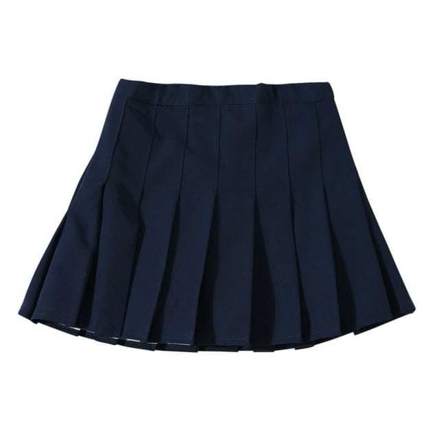 2-12 Years Girls Kids Plaid Skirt Pleated Mini Uniform Skirt Toddler ...