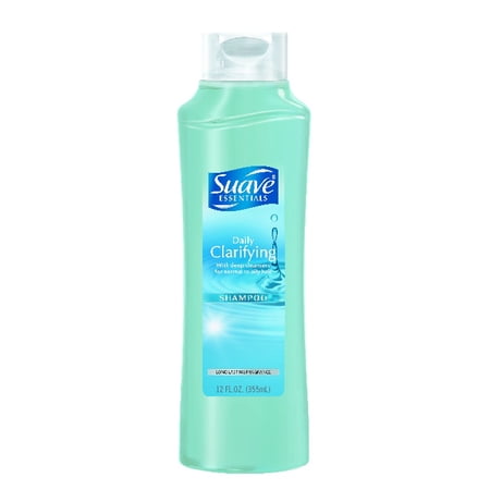 Suave Essentials Daily Clarifying Shampoo, 12 oz - Walmart.com
